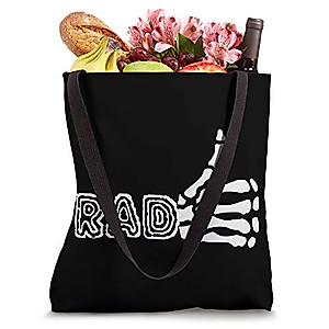 Rad Skeleton Thumbs Funny X-Ray Radiology Tech Tote Bag