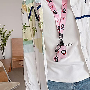 Cartoon Cool Scream Ghost AirPod Pro 2nd Generation case(2022),Unique Funny Fun Skull Design Horror Scary,with Keychain Clip Carabiner and Lanyard,Compatible with Apple AirPod Pro 2nd