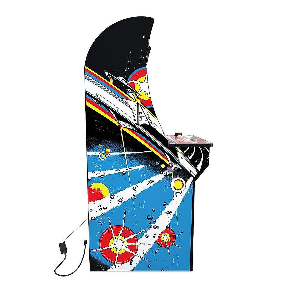 ARCADE1UP Classic Cabinet Home Arcade, 4ft (Asteroids)