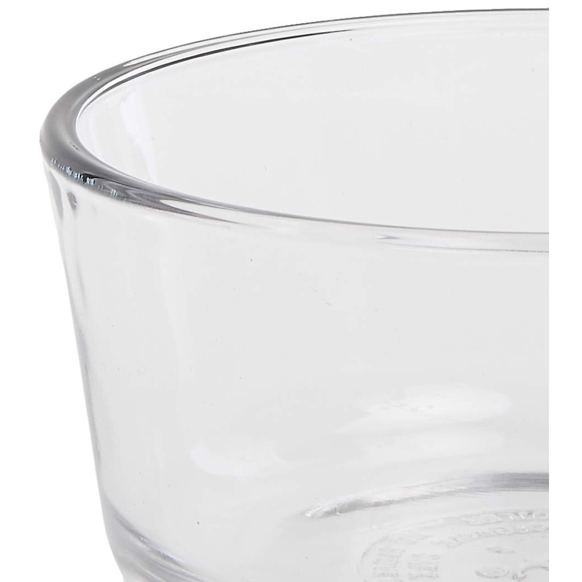 Anchor Hocking Round Glass Food Storage Containers with Blue SnugFit Lids, (BPA free, glass tempered tough for oven, microwave, fridge, and freezer), Clear Glass, Blue Lids, 2 Cup (Set of 3)