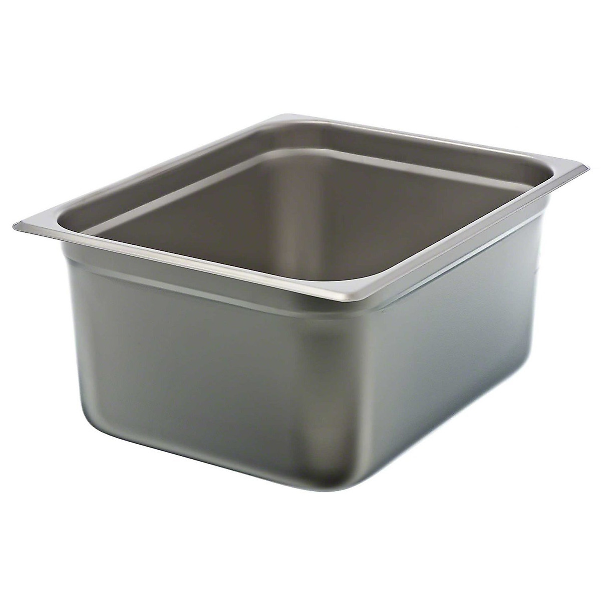 Tiger Chef 6-inch 1/2 Half-Size 22 Gauge Stainless Steel Anti-Jam Steam Table Pan with Lid