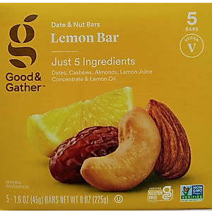 Good & Gather- Lemon Nutrition Bars - 5ct - 8 OZ