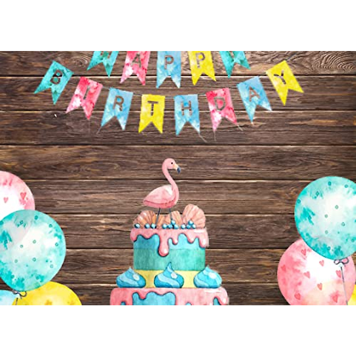 LYWYGG 8x8ft Thin Vinyl Brown Wood Backdrop Photographers Retro Wood Wall Background Cloth Seamless CP-19-0808