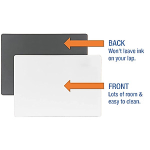 Dry Erase Board Unicorn 9 x 12 Inches School Learning Tool, Grade School or Homeschool Teaching Aid, Pink