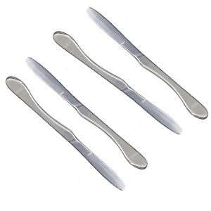 Knork Lite Stainless Steel, 12 Piece Set (custom service for 4), Matte brushed finish