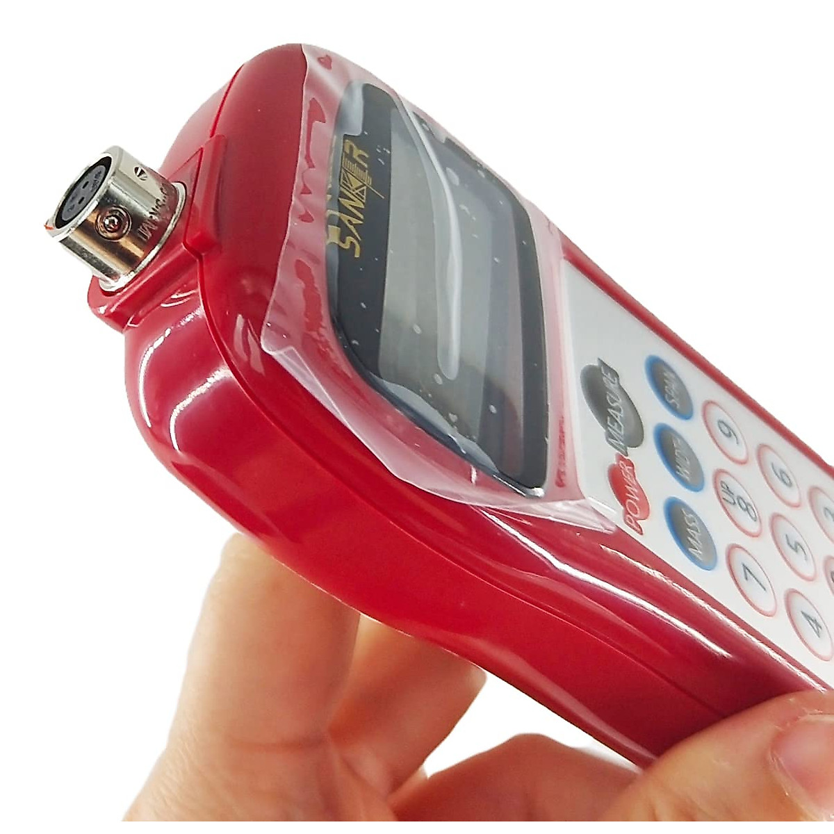 QIUSUO Sonic Belt Tension Gauge/Meter or Most Types of Belts with Frequency Range 10Hz to 5000Hz and Tension Range 0.01 to 99900N Data Storage Function Adjustable Probe