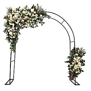 Black Garden Arch Trellis For Elegant Decorations,Metal Pergola Arbor,W 120-350cm Steel Frame Rust Resistant Extra Wide Rose Trellis Archway For Garden Wedding,Plants Support ( Color : Green , Size :