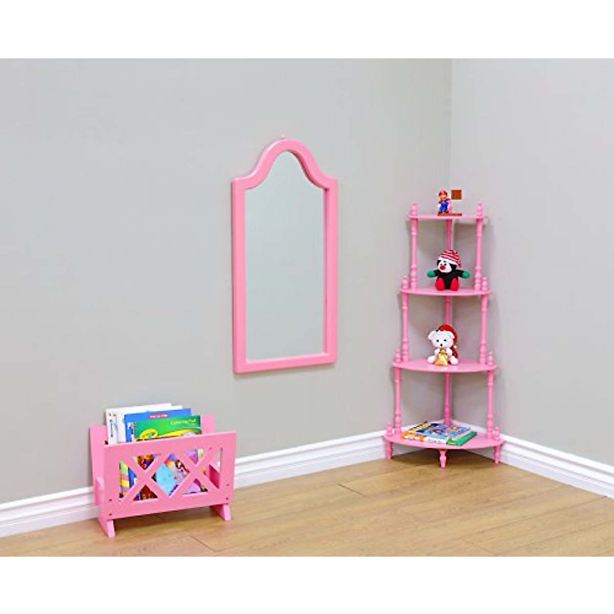 Frenchi Furniture Shelf, Pink
