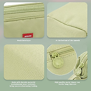 Pencil Case- Big Capacity pencil pouch Simple Stationery Pen Bag for School Teen Girl Boy Men Women