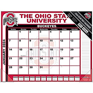 TURNER SPORTS Ohio State Buckeyes 2024 22X17 Desk Calendar (24998061494)