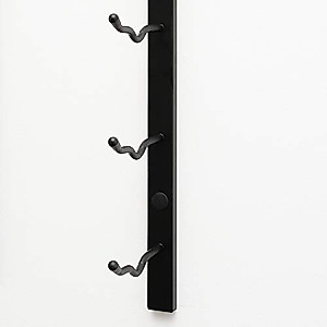 VintageView Wall Series (6 Ft) - 36 Bottle Wall Mounted Wine Bottle Rack Kit (Satin Black) Stylish Modern Wine Storage with Label Forward Design