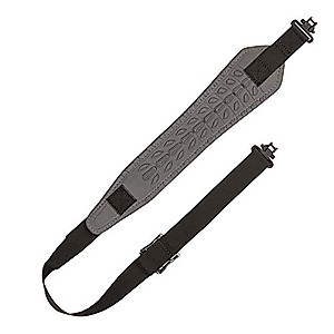 Allen Company Boulder BakTrak 2-Point Rifle and Shotgun Sling - Rubber Grip with Swivels - Ideal for Hunting and Shooting - Gun Strap - Tested up to 300 Lbs. - Black