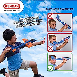 Duncan X-14 Glider - Blue with Orange Wings