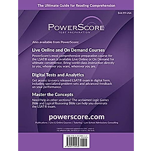 The PowerScore LSAT Reading Comprehension Bible