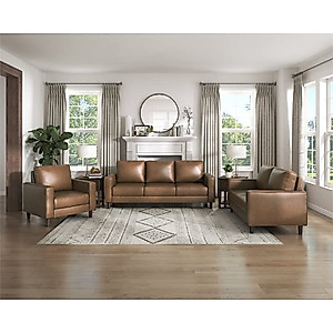 Lexicon Pratima Living Room Loveseat, Brown