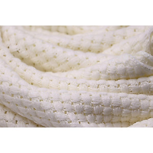 RIIQIICHY Winter Scarfs for Women Cold Weather Chunky Knit Scarf Warm Thick Ivory Scarf Long Large Oversized Scarves