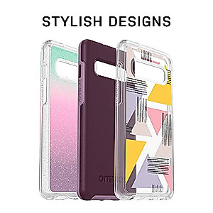 OTTERBOX SYMMETRY SERIES Case for Galaxy S10 - Retail Packaging - BLACK