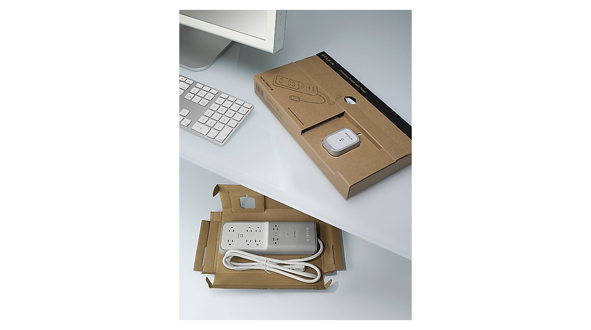 Belkin 6-Outlet Conserve Surge Protector with Timer - Save Energy & Costs