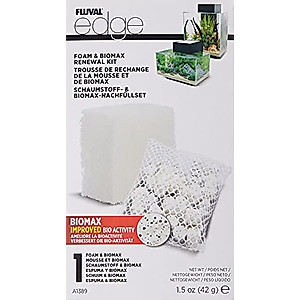 Fluval EDGE Foam & Biomax Filter Media Renewal Kit