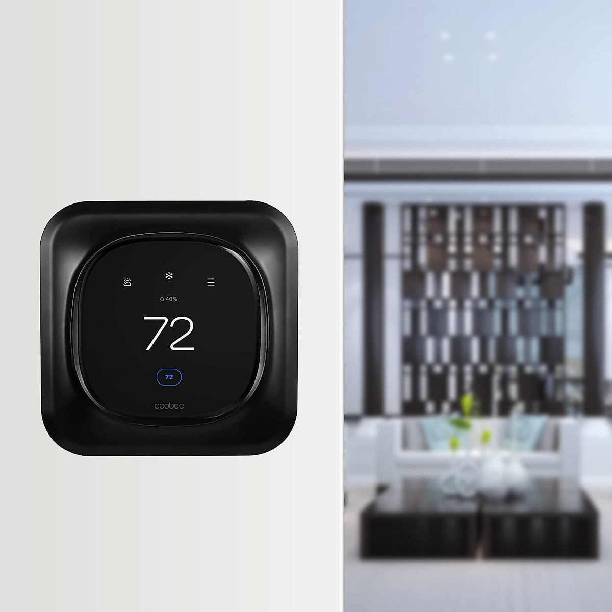 Wall Plate Bracket Protector Cover for NEW 2022 Ecobee Smart Thermostat Mount Kits Accessories