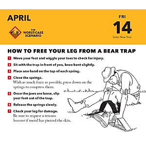 Worst-Case Scenario 2023 Daily Survival Calendar