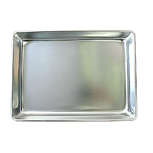 American Educational Aluminum Large Dissecting Pan without Wax, 13-1/8" Length x 9-3/8" Width x 2-1/4" Height