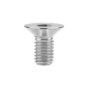 Wanyifa Titanium M8x15 20 25 30 35 40 45 50 60 65mm Full Thread Countersunk Flat Head Bolt Screw Pack of 4 (Titanium, M8x15mm)