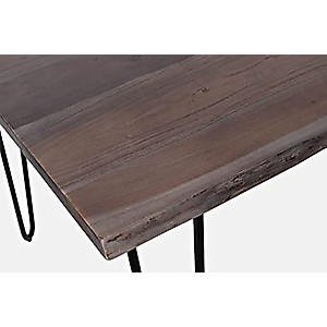 Jofran Nature's Live Edge Dining Table, 79', Slate