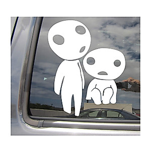 Kodama Tree Spirit - Japanese Japan - Cars Trucks Moped Helmet Hard Hat Auto Automotive Craft Laptop Vinyl Decal Store Window Wall Sticker 08038