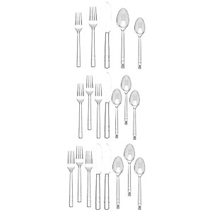 HENCKELS Madison Square 18/10 Stainless Steel Flatware Set, 20-piece, Silver