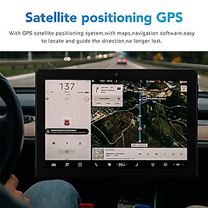 Honio Smart Tablet, Dual Camera 8800mAh Octa Core CPU WiFi Tablet 6GB+128GB Storage Reading (Silver)