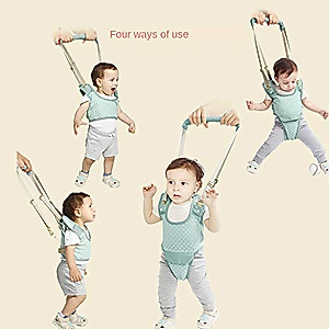 Baby Walking Harness - Handheld Kids Walker Helper - Toddler Infant Walker Harness Assistant Belt (Cherry Blosso mMesh)
