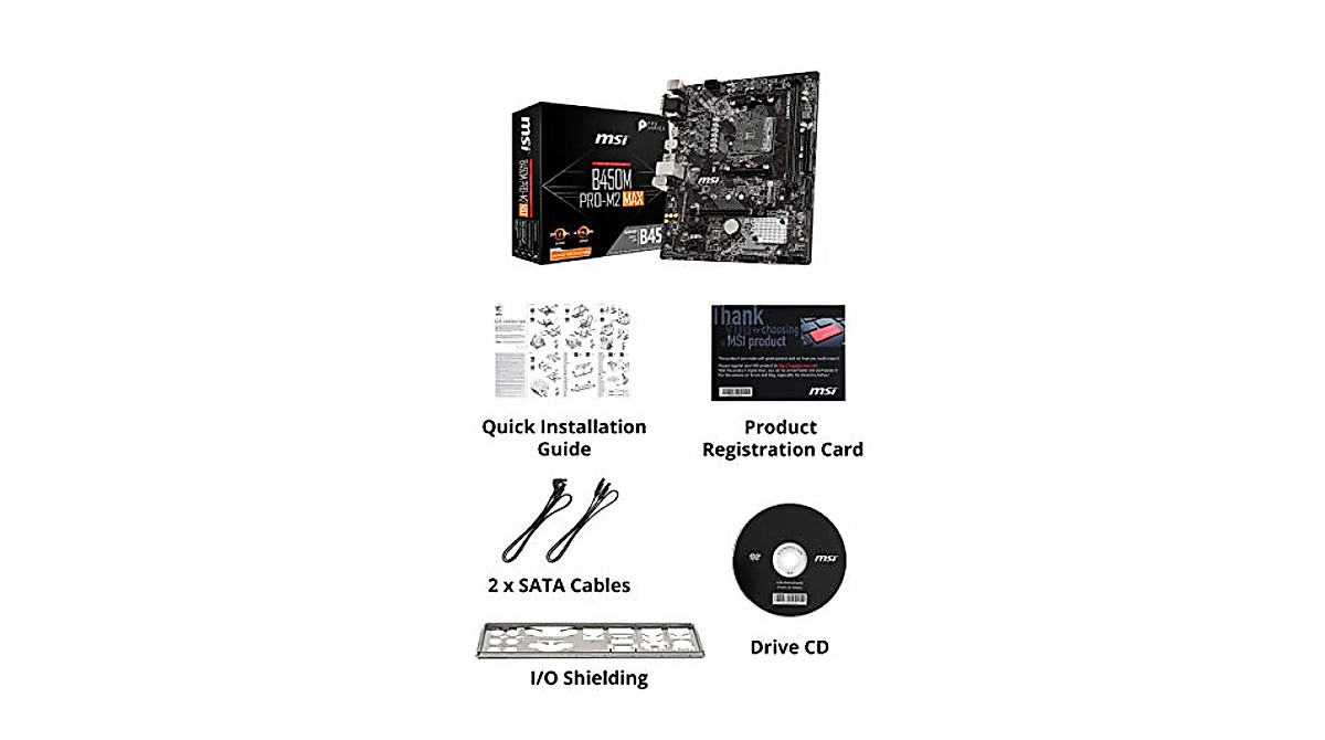 MSI ProSeries AMD Ryzen 1st and 2ND Gen AM4 M.2 USB 3 DDR4 D-Sub DVI ...