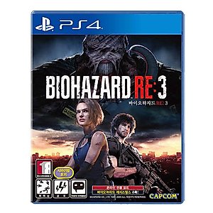 BIOHAZARD RE:3 Resident Evil 3 Remake [Korean Edition] for PS4