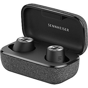 Sennheiser Consumer Audio Momentum True Wireless 2 - Bluetooth in-Ear Buds with Active Noise Cancellation, Smart Pause, Customizable Touch Control and 28-Hour Battery Life - Black (M3IETW2 Black)