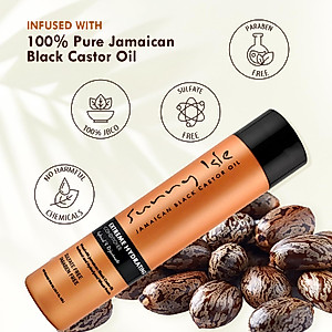 Sunny Isle Jamaican Black Castor Oil Extreme Hydrating & Detangling Shampoo & Conditioner 10.1oz Bundle | Hair Growth | Paraben & Sulfate Free | Color-safe | Detangling & Volumizing