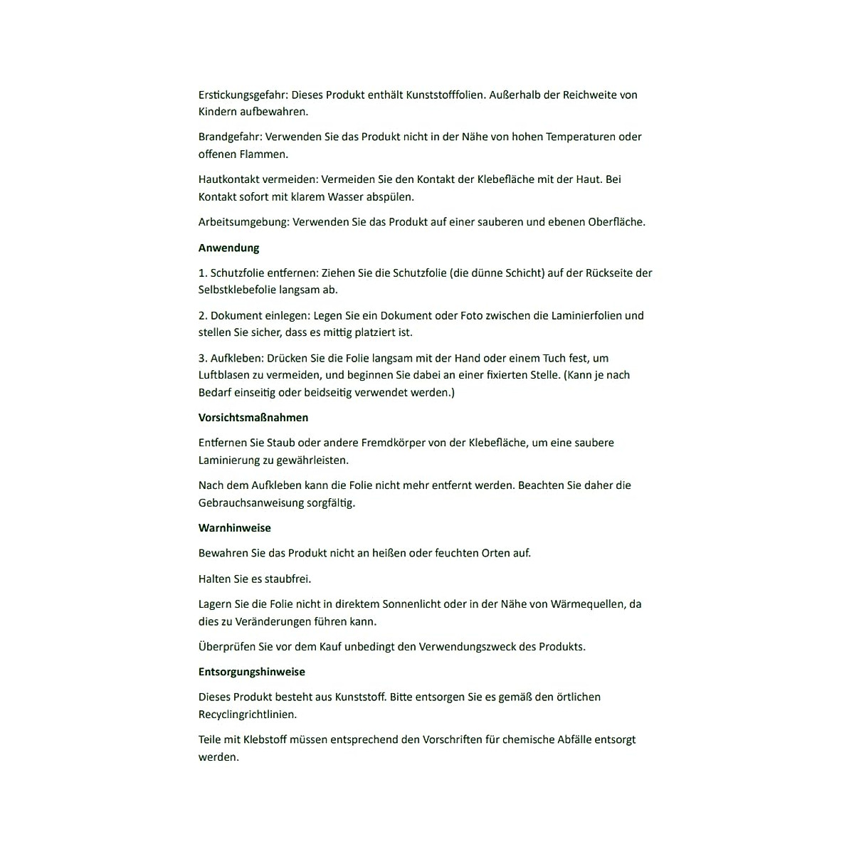 HA SHI Self Adhesive Laminating Sheets, Cold Laminate, self Seal, Plastic Paper, 8.5 x 11 Inch (20 Sheets)