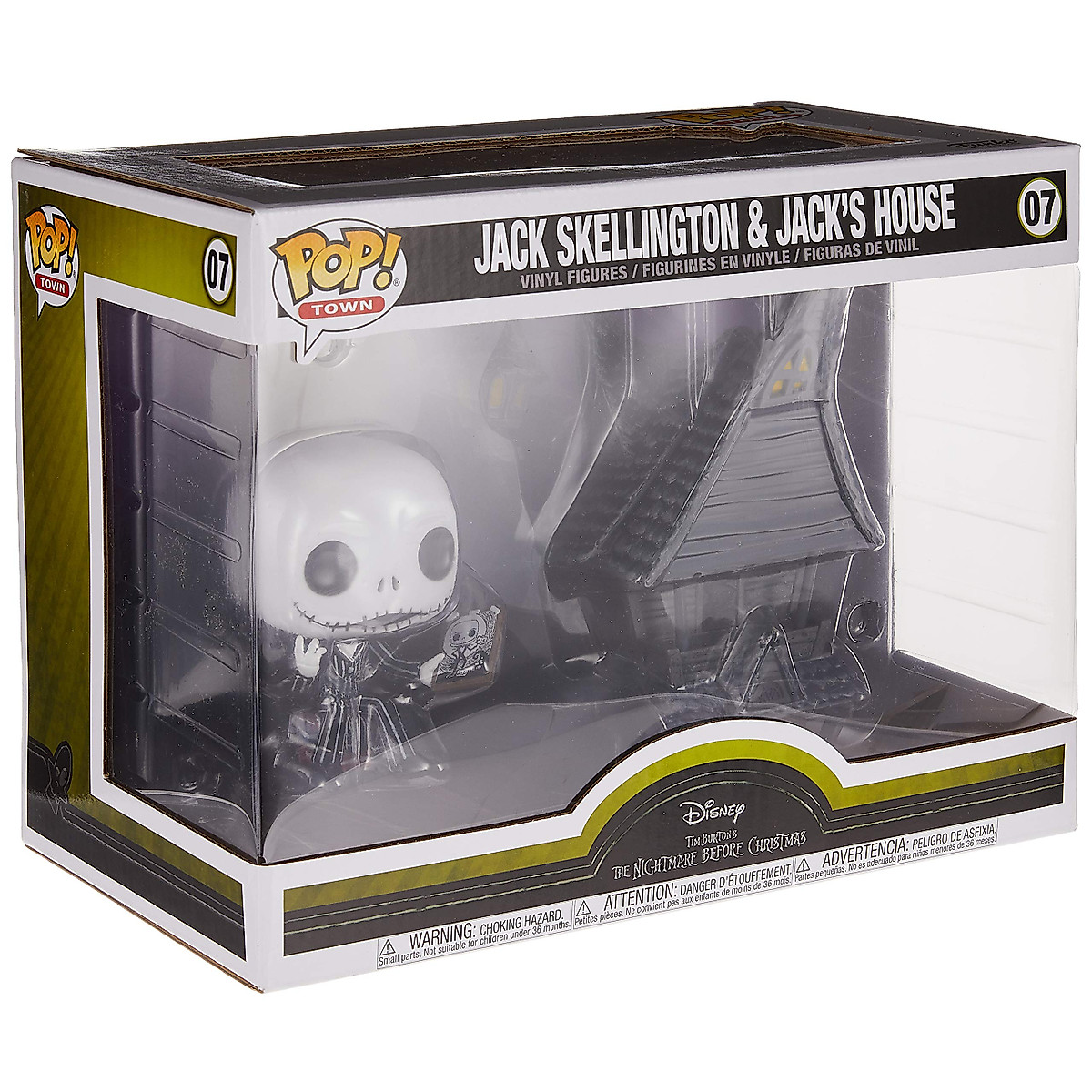 Funko 42599 POP. Vinyl: Town: Nightmare Before Christmas Jack's House W Collectible Figure, Multicolour, us one-Size