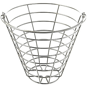 Small Metal Wire Golf Ball Range Basket Bucket with Handle