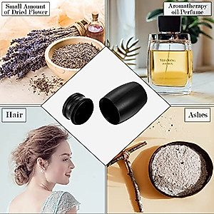 Photo Custom Small Urns for Human Ashes Mini Cremation Urns for Ashes Aluminium Picture Ashes Holder-Black