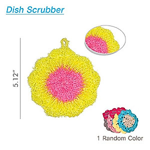 Stainless Steel Bowls 4 Pack & Dish Scrubber Set, Double-walled Insulated Metal Bowls for Cereal, Soup, Ice Cream, Rice, Noodles, Salad, Snacks