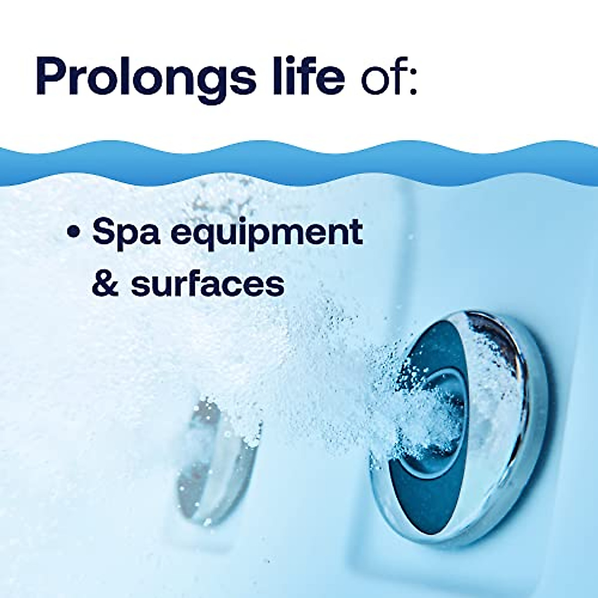 HTH Spa Care Alkalinity Up, Spa & Hot Tub Chemical Raises Alkalinity, Stabilizes pH Fluctuation, 1.25 lbs