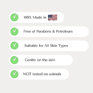 The Lotion Company Sugar Scrub Exfoliating Body Wash, Paraben Free, Cruelty Free, Made in USA, Bath and Shower Exfoliator, Baby Powder Fragrance Scent