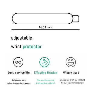 2 PCS Wrist Brace Sport-Adjustable Carpal Tunnel Hand Support Men Women Wrap Guard-Pain Relief WristBands Compression Strap Sleeve for Indoor Outdoor Gym Weightlifting Fitness Workout Yoga Day Night