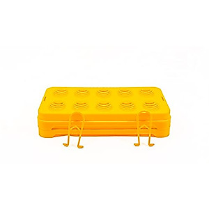 Easy Hatch Reptile Incubation Egg Trays; Each Tray Holds Reptile Eggs Over Incubation Substrate Fits Inside Reptile Incubation Box (3 Pack, Yellow)