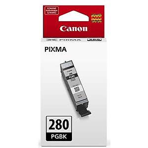 Canon CLI-281 BKCMY 4-Color Ink Tank Value Pack (2091C005) + Canon PGI-280 Pigment Black Ink Tank (2075C001)