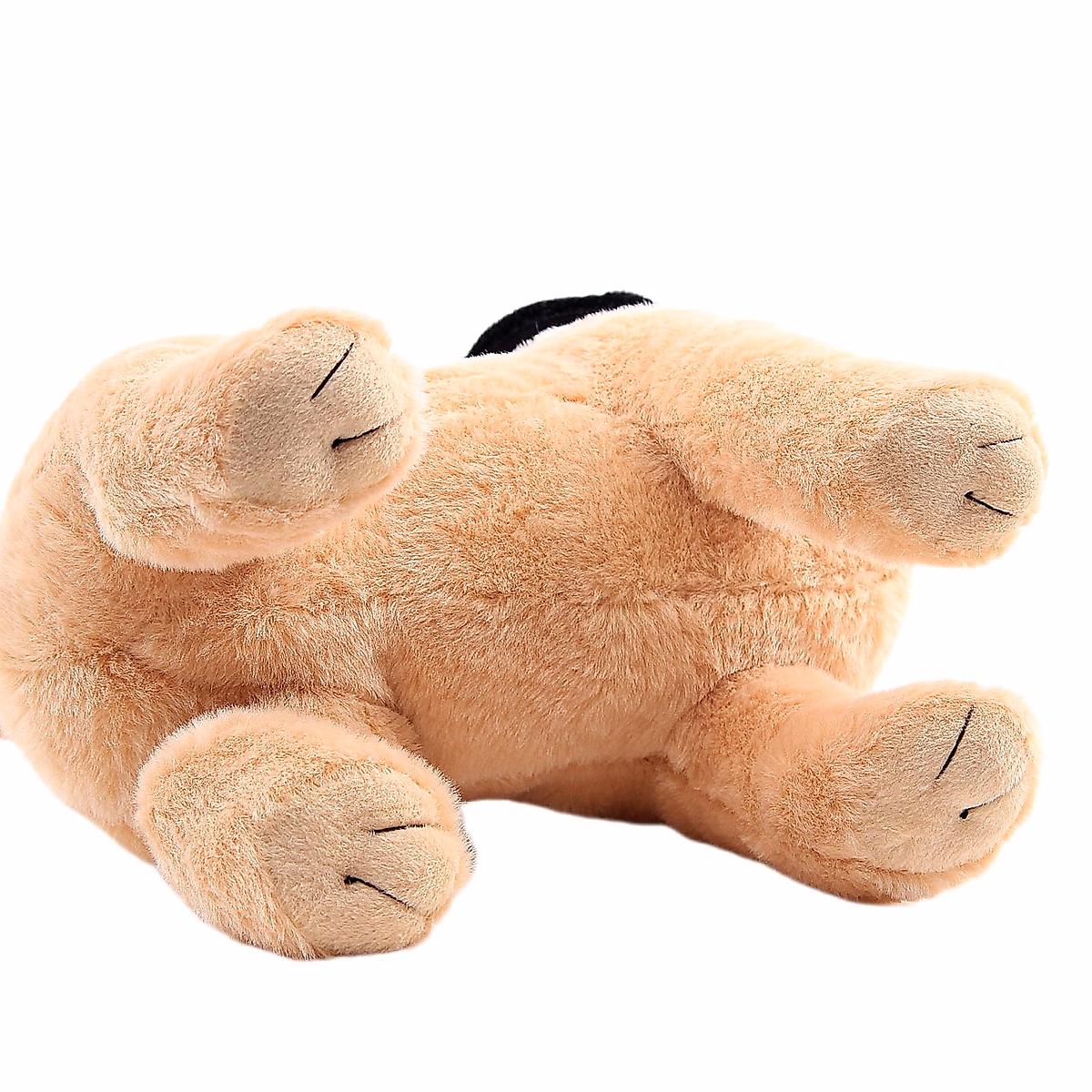 WinAdiGoo Cute Furry Realistic Pug Plush Doll Soft Stuffed Animal Toy 13 inch Cuddle Dog