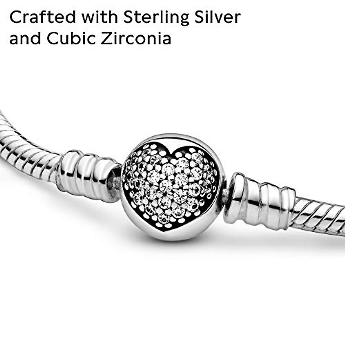 PANDORA Sparkling Heart, Clear CZ