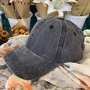 iZOA Caps and Hats for Men and Women Vintage Fashion Adjustable Distress Washed Unisex Baseball Caps Hats