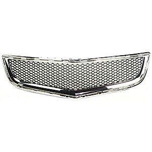 ORTUS UNI Grille Compatible with LS LT LTZ Lower Chrome w/Black Insert 9616334